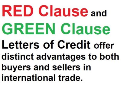 Understanding the Benefits of RED Clause and GREEN Clause Letters of ...